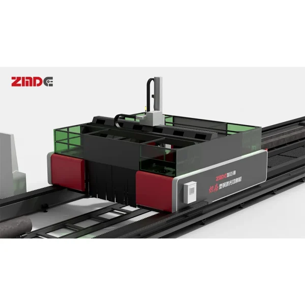 ZMDE CNC Structure Steel Profile Fiber Laser Cutting Machine BPCM ...